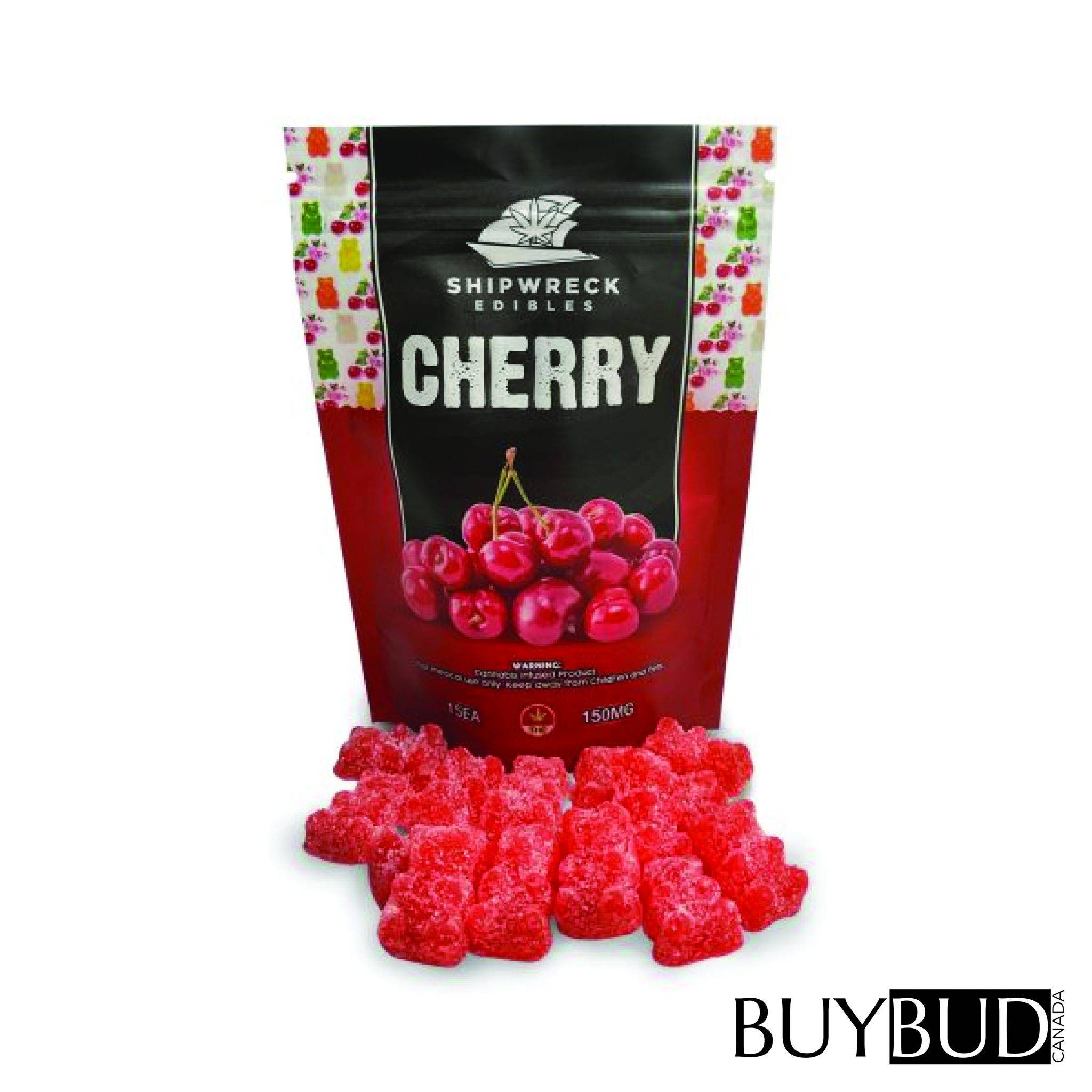 150mg THC Cherry Shipwreck Edibles: Delicious, Fruity, and Premium ...