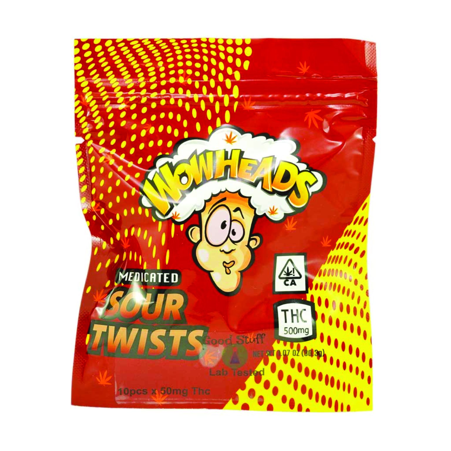 Buy Wowheads THC Sour Twists Online Canada | Free Shipping Orders Over ...